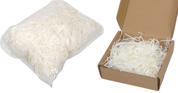 Paper packaging grass in beige color - 500 gr.