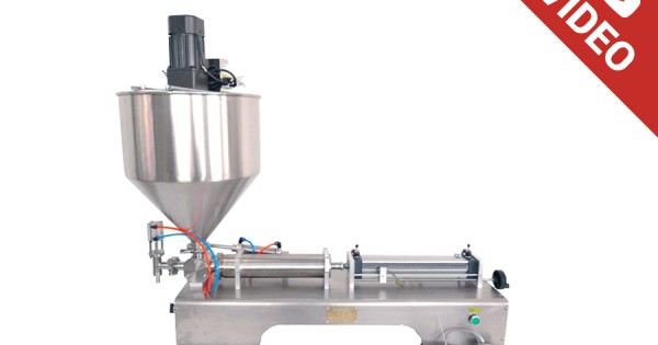 Γεμιστική μηχανή για υγρά και κρέμες (10-100 ml) με χρήση πεπιεσμένου ...