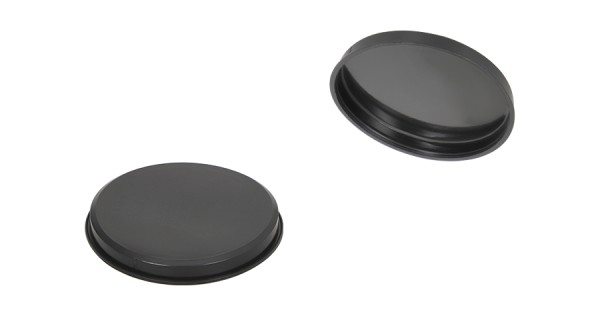 Plastic caps for pipes (madren) 63 mm - 2 pcs