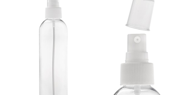 200ml PET spray bottle for slightly oily solutions in a package with 12 ...
