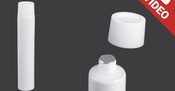 30ml plastic tube with inserted aluminum layer and screw cap ...