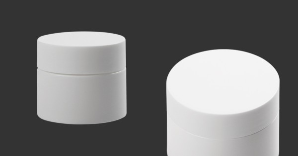 50ml double wall plastic cream jar with sealing disc and EPE liner ...