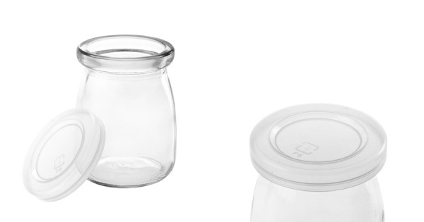 100 ml round jar with plastic cap