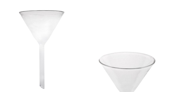 Perfume glass funnel - Diameter: 75mm (tip-end 8mm)