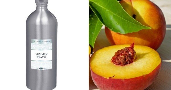 Summer Peach reed diffuser refill 1000 ml